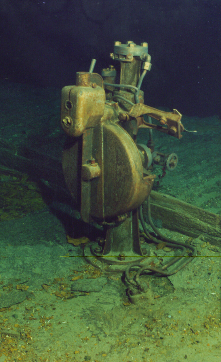 Titanic 016 the main bridge and telemotor helm stand - Richie Kohler